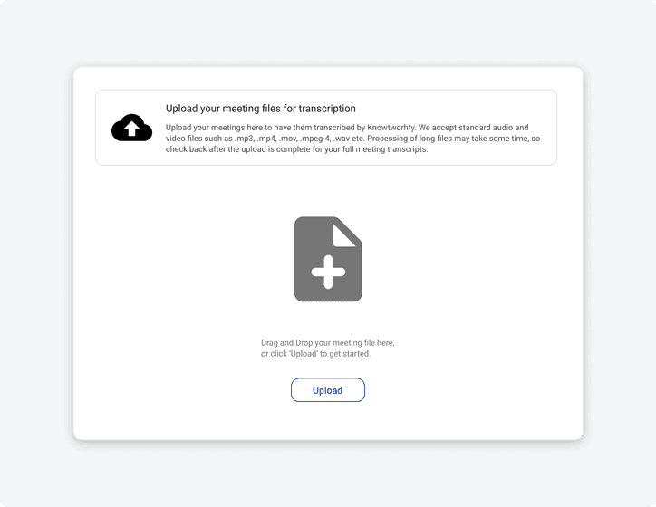 Easy Meeting Transcription for Improved Productivity | Knowtworthy